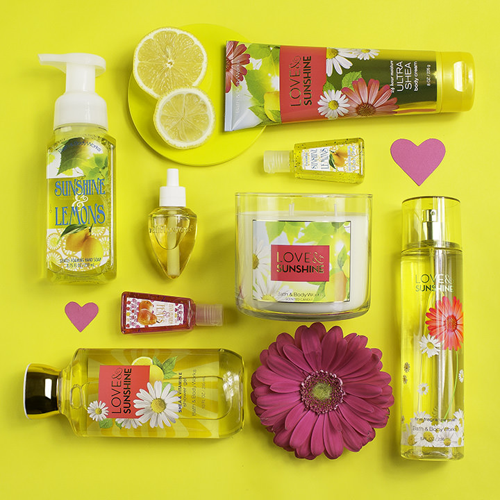 Love & Sunshine from Bath & Body Works - Valiram Group