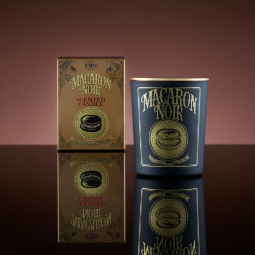 TWG Macaron Noir Tea Scented Candle - Valiram Group