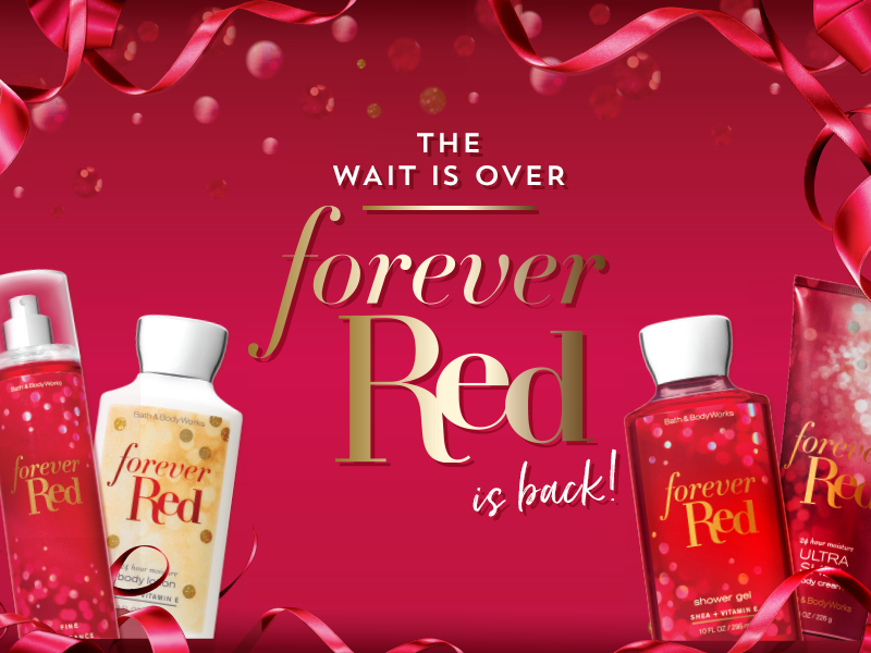 The Return of Forever Red with Bath & Body Works - Valiram Group