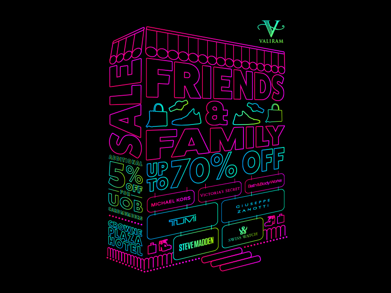 Valiram Friends & Family Sale 2019 - Singapore - Valiram Group