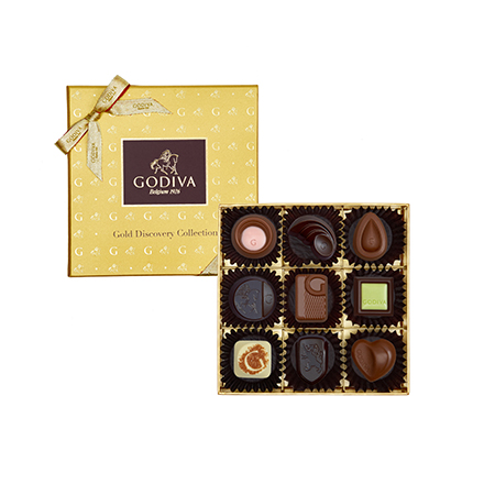 GODIVA Gold Discovery Chocolate Gift Box 9pcs - Valiram Group